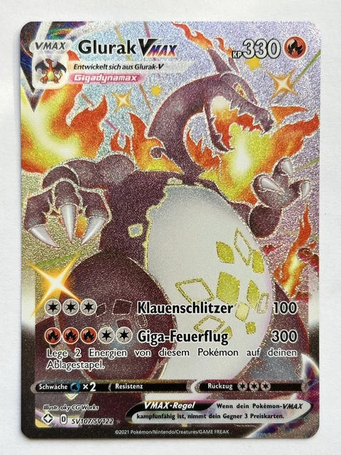 Pokemon Karte Shiny Glurak