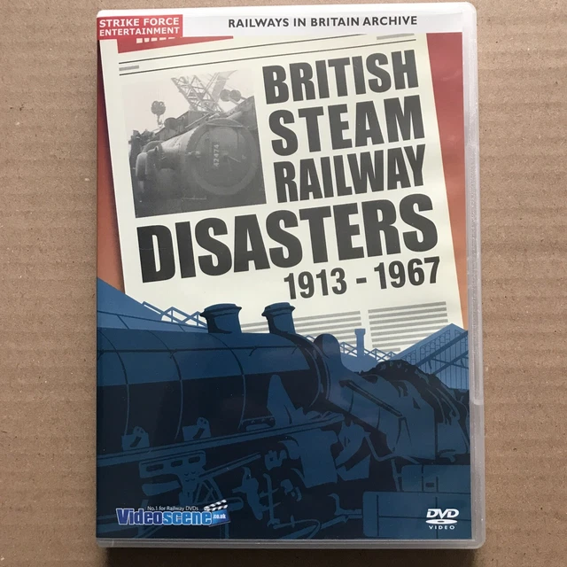 BRITISH STEAM RAILWAY Disasters (DVD) 1913-1967 Railways In Britain ...