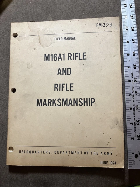 VIETNAM WAR PERIOD field manual 1974 FM 23-9 $34.99 - PicClick