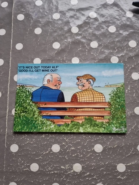 VINTAGE SAUCY SEASIDE Comic Postcard BAMFORTH BLACK TRIANGLE NO 2022 ...