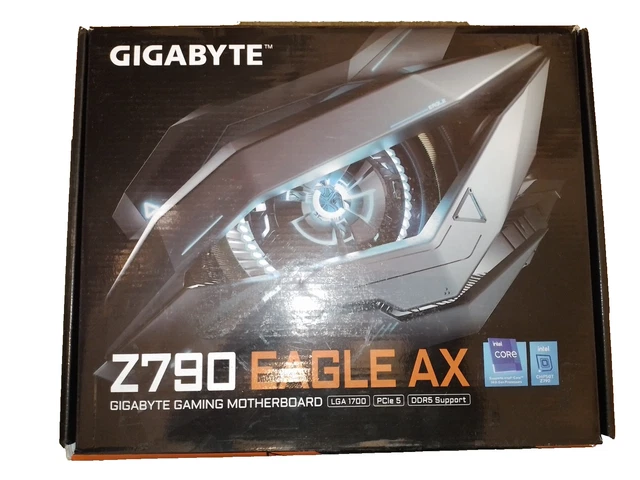 GIGABYTE Z790 EAGLE AX Intel 1700 Socket Motherboard, ATX, 4x DDR5 ...