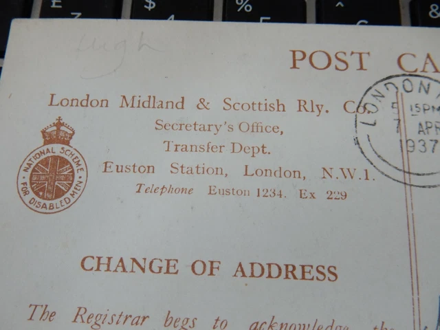 POSTCARD P9 b40 kyle of lochalsh art deco hotel LMS OFFICIAL EDWARD ...