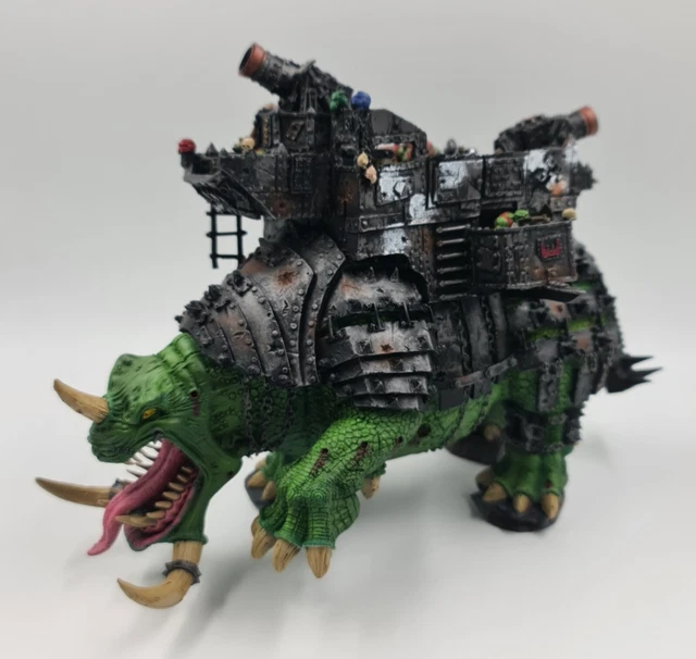 GARGANTUAN SQUIGGOTH FORGEWORLD Orcs Orks Warhammer 40K pro painted EUR ...