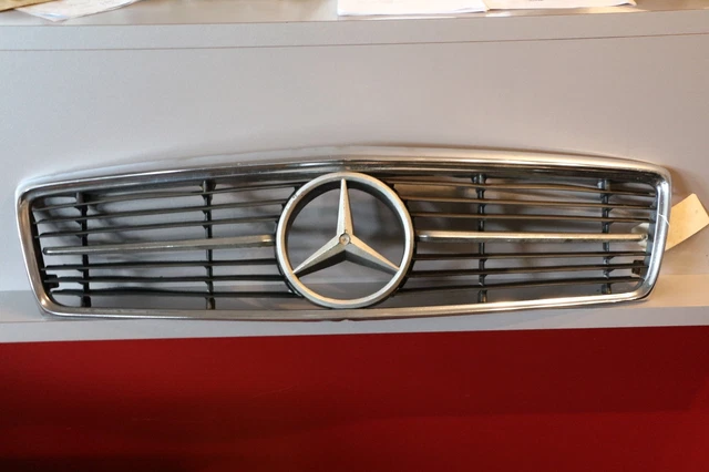 MERCEDES SL R107 W107 chrome radiator grill front grill incl. grill ...