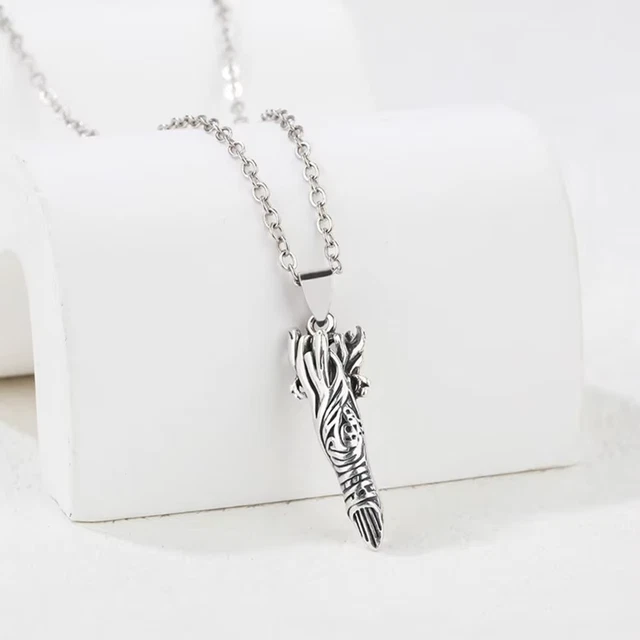 ANIME RYOMEN SUKUNA Satoru Gojo Prison Realm Cosplay Necklace Unisex ...