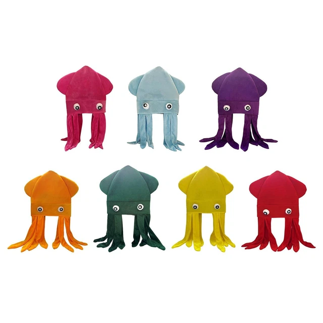 OCTOPUS HAT ANIMAL Cap Photo Prop for Carnival Stage Show £9.29 ...