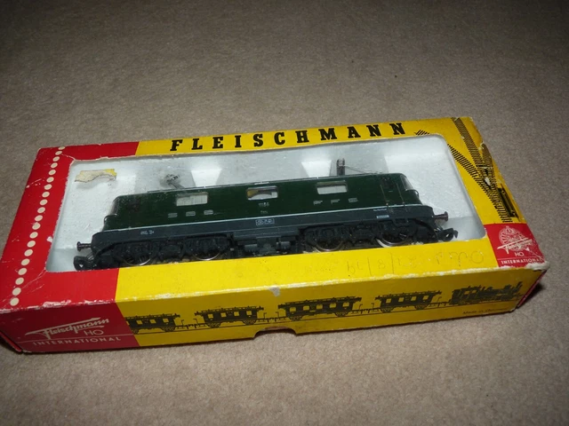 FLEISCHMANN 4340 H0 Gauge SBB CFF Green Re 4/4 "11156" Electric ...