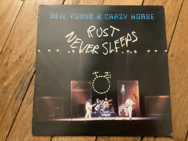 NEIL YOUNG & Crazy Horse Rust Never Sleeps UK 1979 LP 33T EUR 18,00 ...