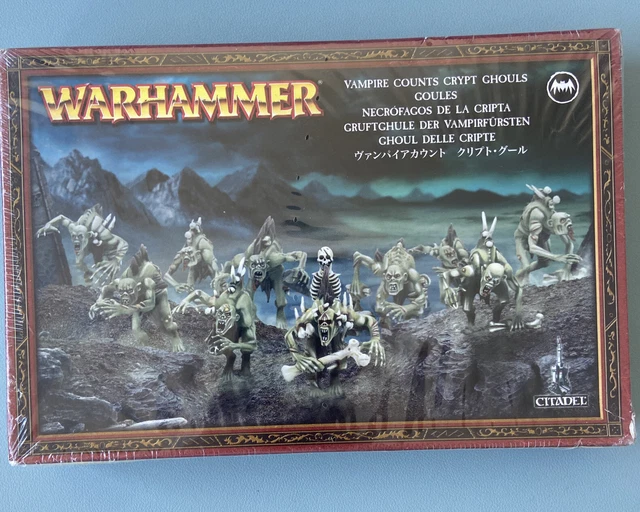 WARHAMMER FANTAISIE - Vampire Counts Crypt Ghouls - Neuf EUR 57,47 ...