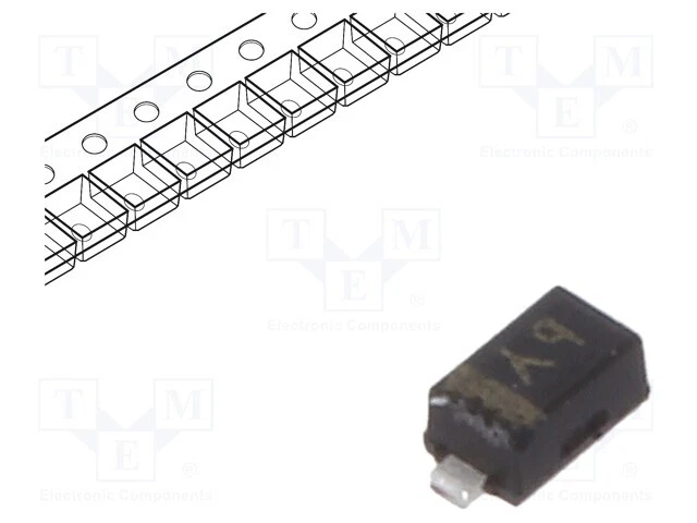 DIODE : DIODE Redresseur Schottky 0,2A SC79 SMD 30V 230mW ...
