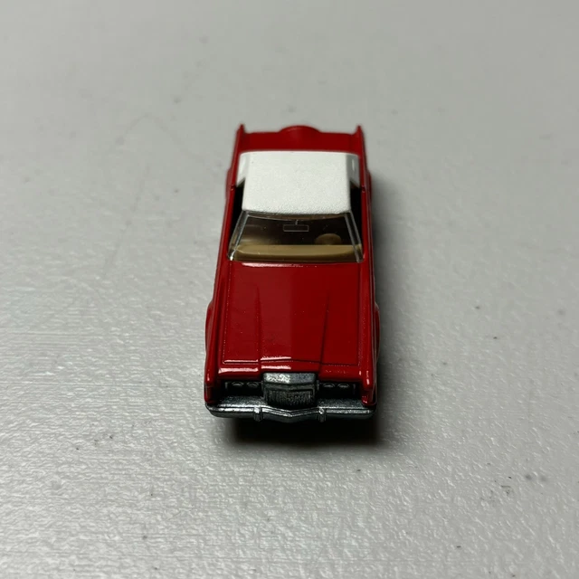 VINTAGE 1979 LESNEY Superfast Matchbox Red Lincoln Continental V No. 28 ...
