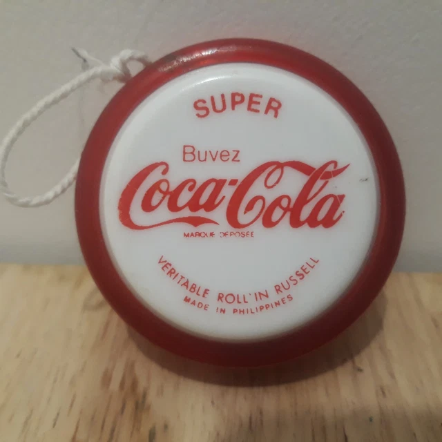 YO -YO YOYO publicitaire Super COCA COLA Roll’in Russel Coke 1980’s EUR ...