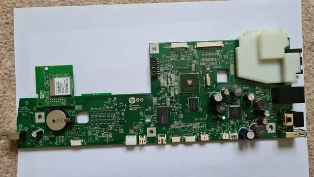 HP OFFICEJET PRO 8730 Printer Main Formatter Board + Wifi Board D9L21 ...