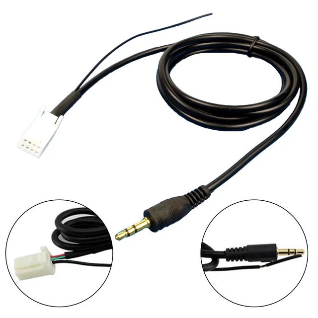 EASILY INSTALLABLE 8 Pin Auxiliary Input Cable Compatible with For ...