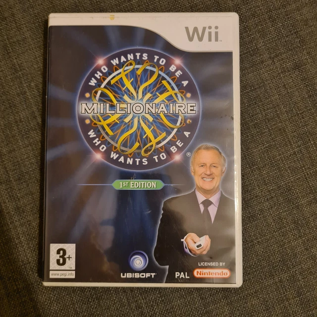 WHO WANTS TO Be a Millionaire? - 1st Edition (Wii) £0.99 - PicClick UK