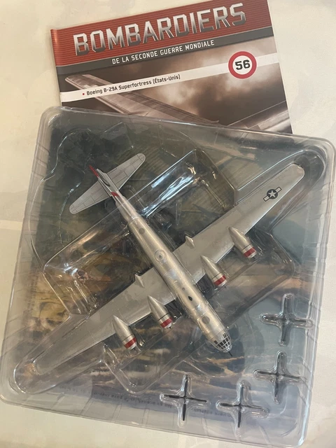BOMBARDIERS 1/144 ALTAYA n° 56 - boeing B-29A superfortress (états-unis ...