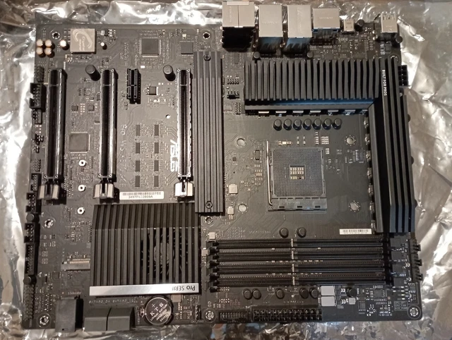 FAULTY ASUS WS X570-ACE Workstation AM4 Motherboard AMD Ryzen - READ ...