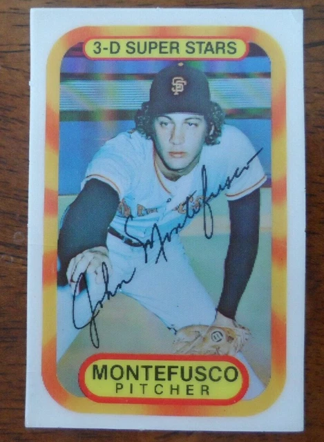 1977 KELLOGGS BASEBALL #5 John Montefusco Ex/Mt A-2517 EUR 3,88 ...