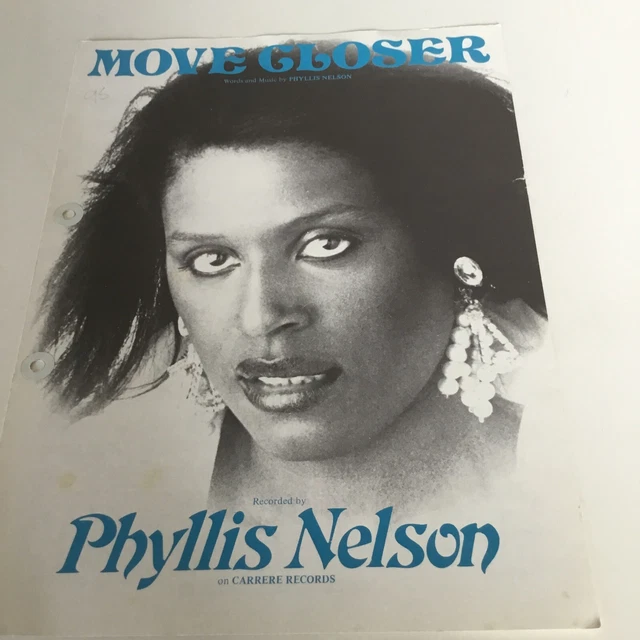 MOVE CLOSER. PHYLLIS Nelson. Carrere Records. Spartiti musicali. EUR 11 ...