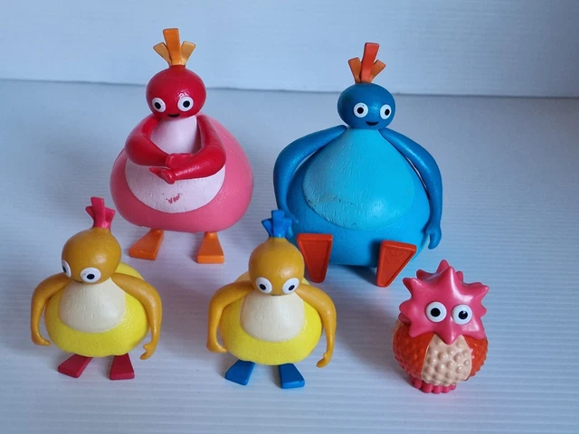 CBEEBIES TWIRLYWOOS BIG Hoo Toodloo Chickety Chick Peekaboo Full Set x ...