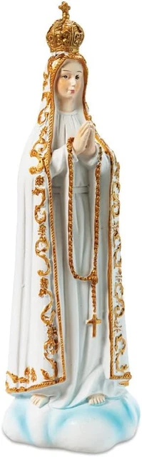 IMPEXIT RESIN REPRODUCTION Statue Madonna of Fatima Colours 15 cm EUR ...