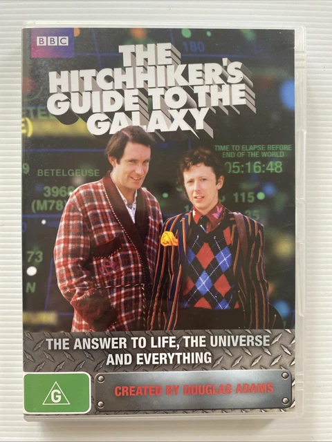 2 DISC DVD - THE HITCHHIKER'S GUIDE TO THE GALAXY (1981) R4 $14.50 ...