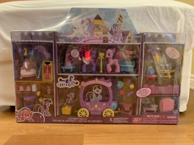MY LITTLE PONY Canterlot Deluxe Castle Playset Special Edition Princess ...