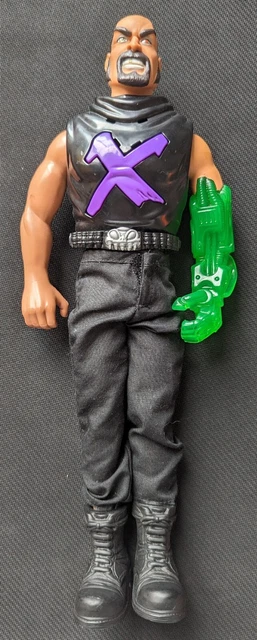 HASBRO 12& ACTION Man Figure 2000 - Dr X With Evil Laugh & Green Arm £9 ...