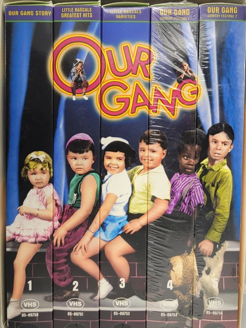 OUR GANG COLLECTOR 5-Pack Series VHS 5-Tape Set Videos Little Rascals ...