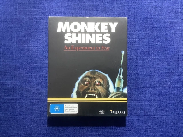 MONKEY SHINES (BLU Ray 1988) Slipcase Ltd Ed 0967/1850 - New Sealed ...