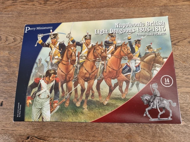 PERRY MINIATURES - Napoleonic British Light Dragoons 1808 - 1815 £18.00 ...