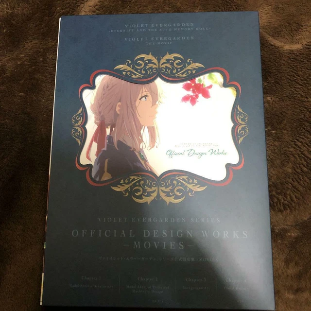 VIOLET EVERGARDEN MOVIE Limited Official Design Works Book Kyoto ...