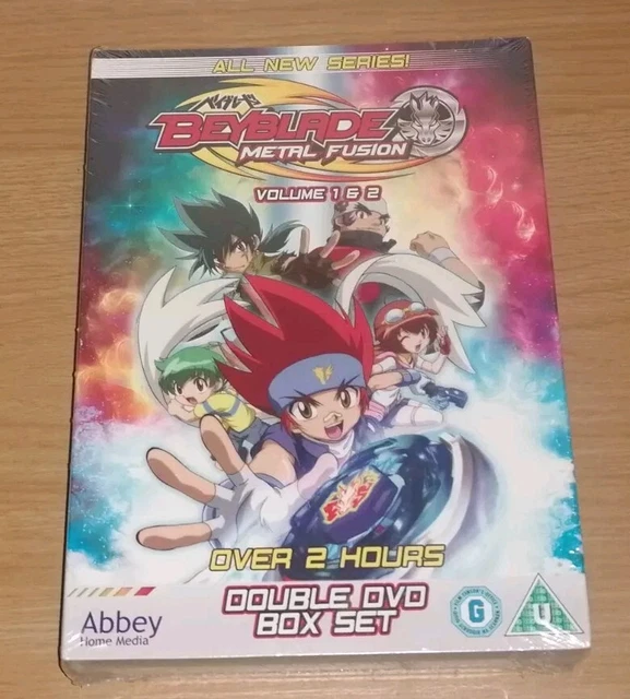 BEYBLADE METAL FUSION - Vol. 1 and 2 ( DVD 2-Disc Set ) Region 2 UK ...
