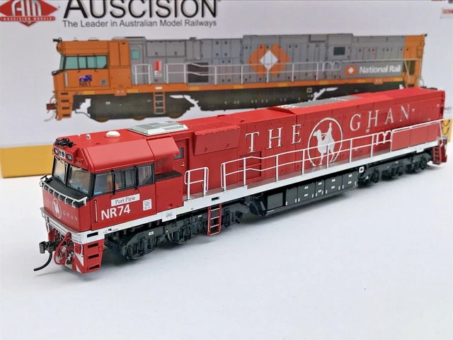 AUSCISION UGL NR74 Loco - Mk1 Ghan Livery 'Port Pirie' ***DCC/SOUND ...