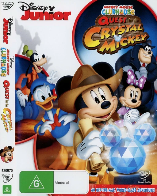Mickey Mouse Clubhouse Quest For The Crystal Mickey Dvd Region 4 Vgc 709 Picclick Ca