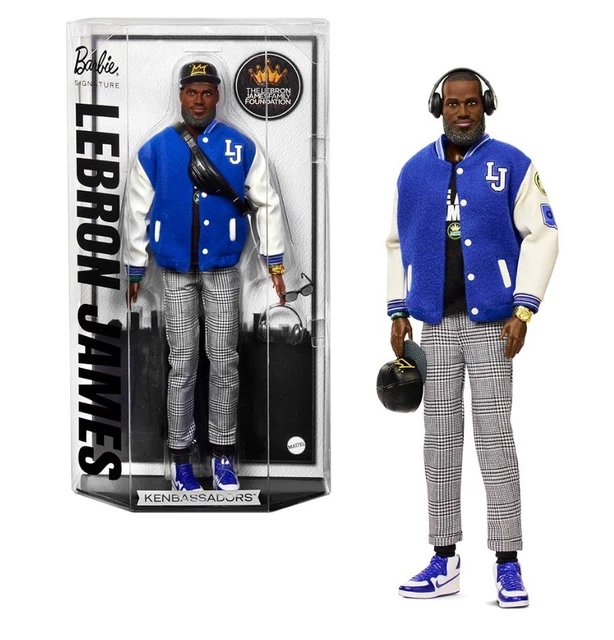 MATTEL BARBIE SIGNATURE Lebron James LeBarbie Kenbassadors HRM33 2025 ...