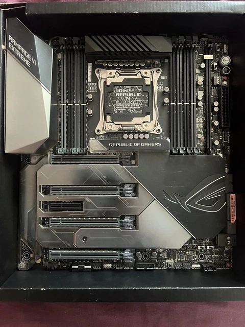 ASUS ROG RAMPAGE VI Extreme x299, LGA 2066 Intel (90MB0U30-M0EAY0 ...