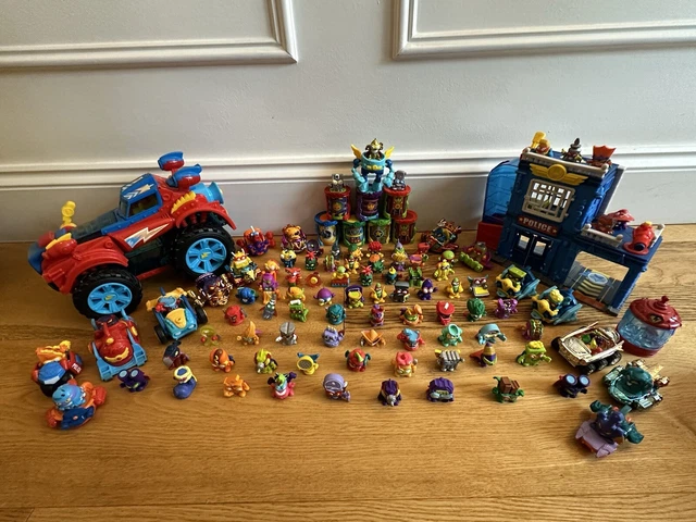 SUPER BIG SUPERTHINGS/SUPERZINGS 92 Figures & 16 Vehicles- Bundle £20. ...
