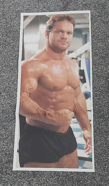 WWF/WWE/WCW CHRIS BENOIT Double Sided Wrestling Magazine Poster £3.00 ...
