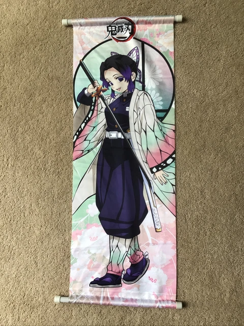 ANIME ICHIBAN KUJI Kimetsu no Yaiba Demon Slayer Shinobu Banner Fabric ...