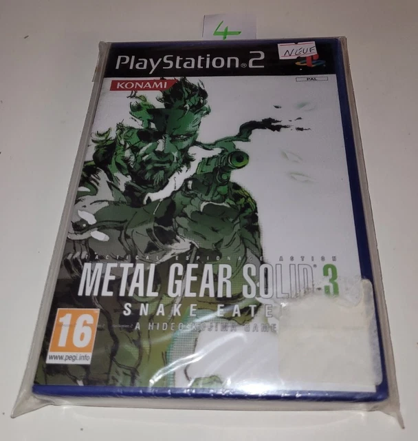 SONY PS2 - Metal Gear Solid 3: Snake Eater - New Blister £213.56 ...