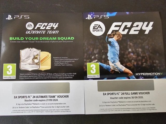EA SPORTS FC 24 (PS5) Code £30.00 - PicClick UK