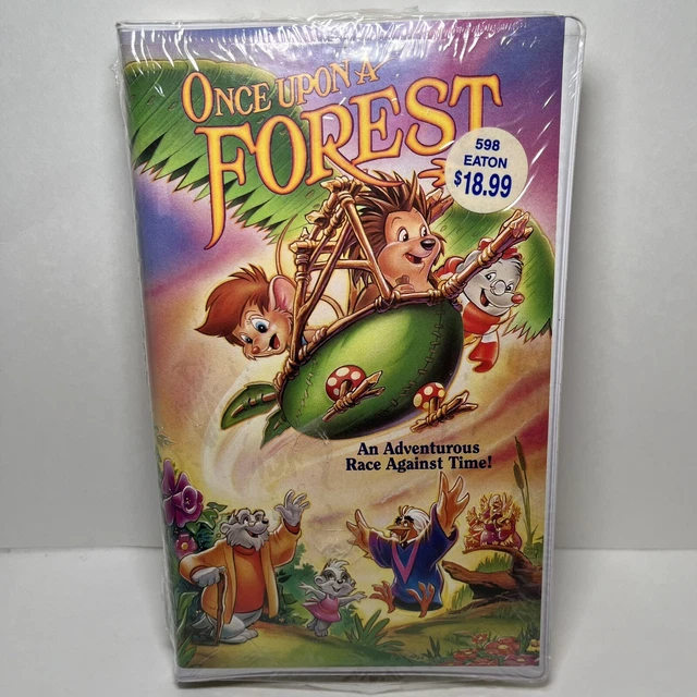ONCE UPON A Forest VHS Children's Animation Factory Sealed Brand New ...