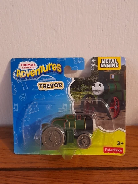 THOMAS & FRIENDS Trevor Die Cast Metal Train Engine Fisher Price £7.99 ...