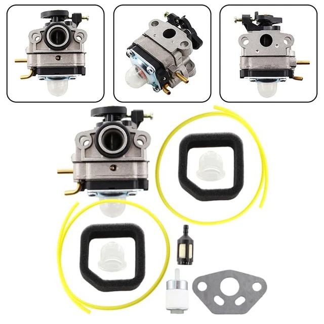 CARBURATEUR PIÈCES TONDEUSE Gaz pour Tondeuse Fonctionnement Lisse pour Noir Ma EUR 20,48 ...