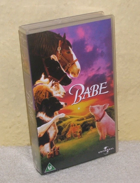 BABE (1995) - VHS - James Cromwell, Hugo Weaving, Christine Cavanaugh £ ...