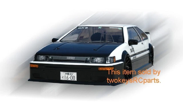 1:10 RC CLEAR Lexan Body Shell -Toyota AE86 - 200mm SLIGHT BLEMISH £23. ...
