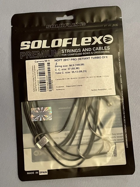 HOYT ARCHERY KABEL Sehne 2017 Defiant Turbo Pro DFX 2 Compoundbogen ...