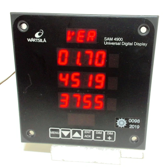 WARTSILA SAM 4900 Universal Digital Display UDD SAM 4900 EUR 450,00 ...