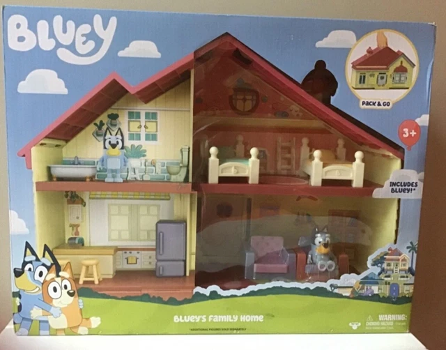 BLUEY FAMILY HOME Pack & Go - #13024 Includes Bluey Figure- New in ...